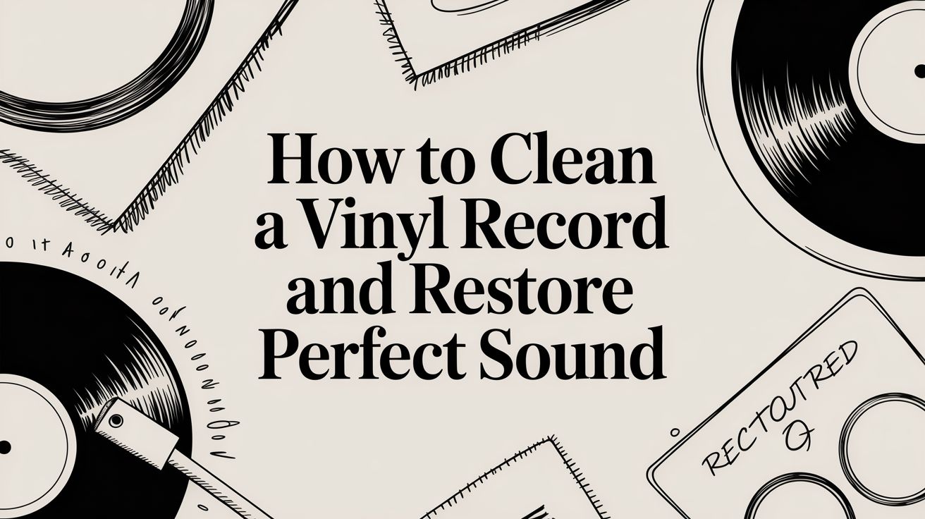 How to Clean a Vinyl Record and Restore Perfect Sound – EVEO TV