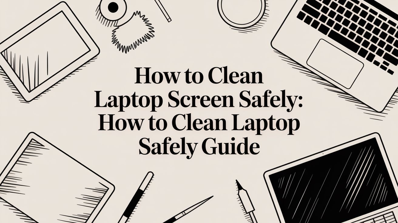 How to Clean Laptop Screen Safely: how to clean laptop screen safely G ...